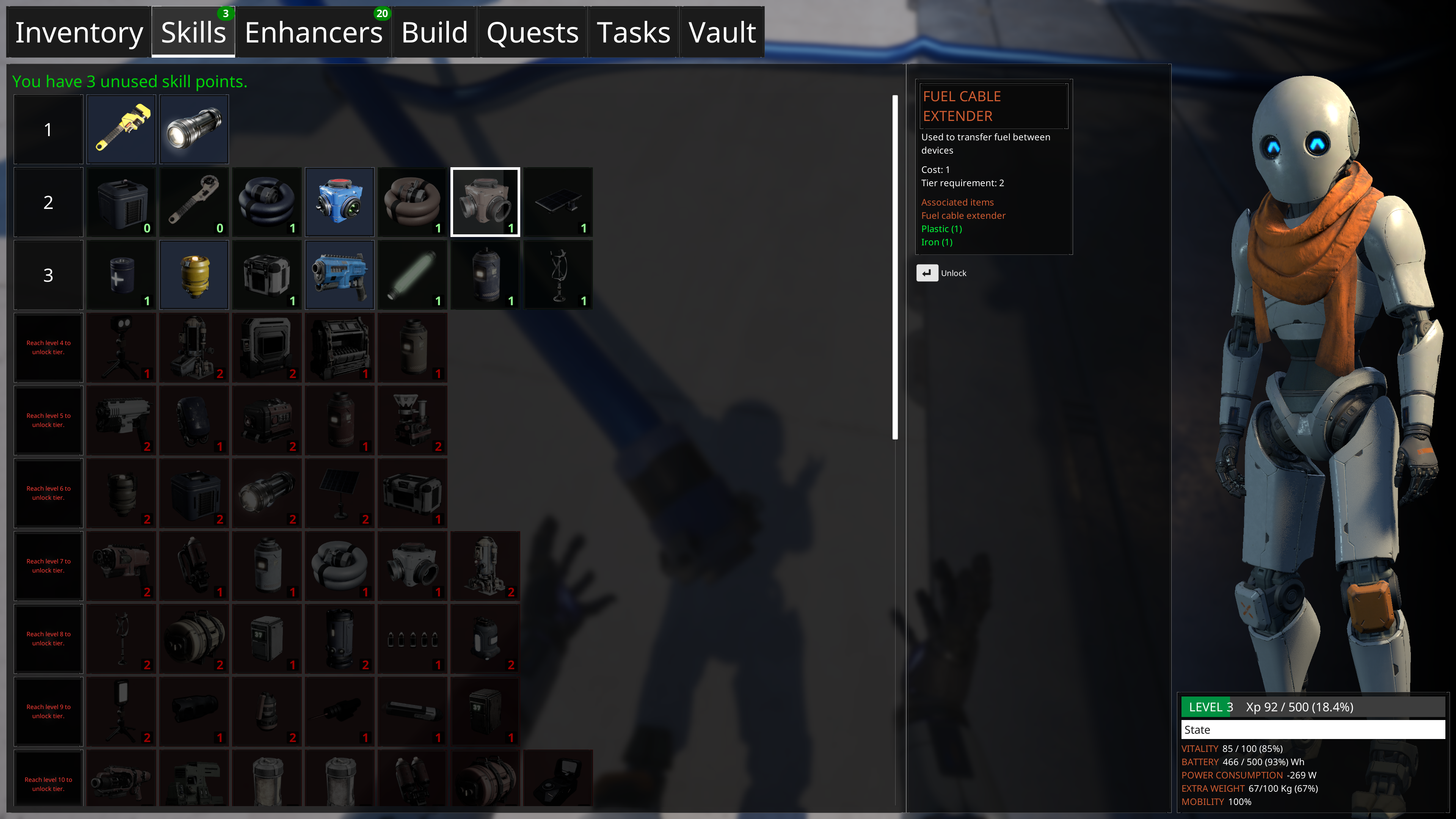 The Last Caretaker Skills & Builds Guide | All 21 Tiers Explained